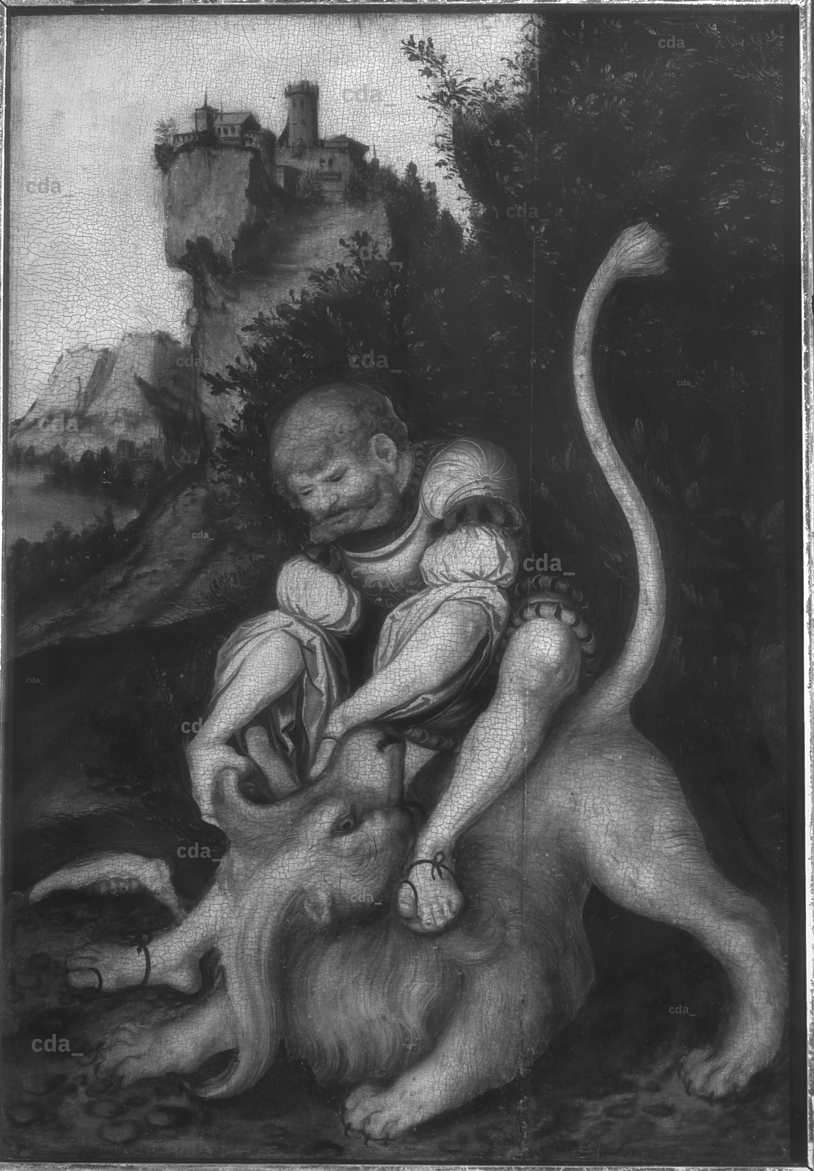 cda :: Paintings :: Samson battling with the lion cda :: Paintings :: Samson battling with the lion